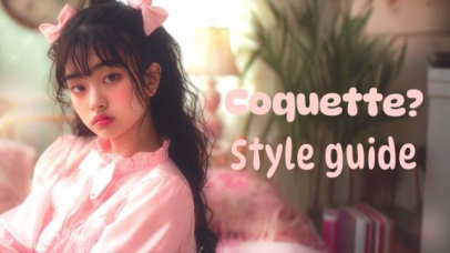 Placeit - Stylish Intro Video Generator for a Coquette-Inspired Guide