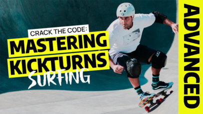 Placeit - YouTube Thumbnail Template for a Skating Vlogger Featuring ...