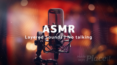 Placeit - Intro Video Creator for an ASMR-Themed Channel