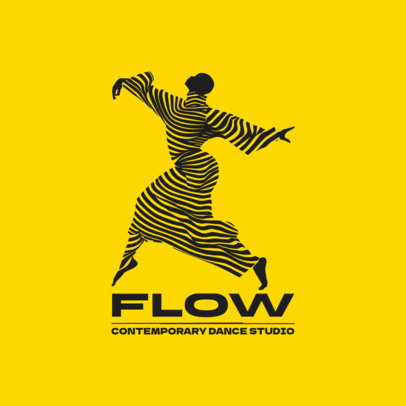 Placeit - Contemporary Logo Creator for a Dance Studio
