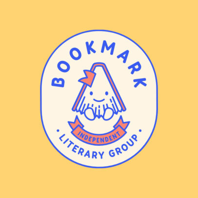 Placeit - Online Logo Maker for a Kids Reading Club with a Cute Smiling ...