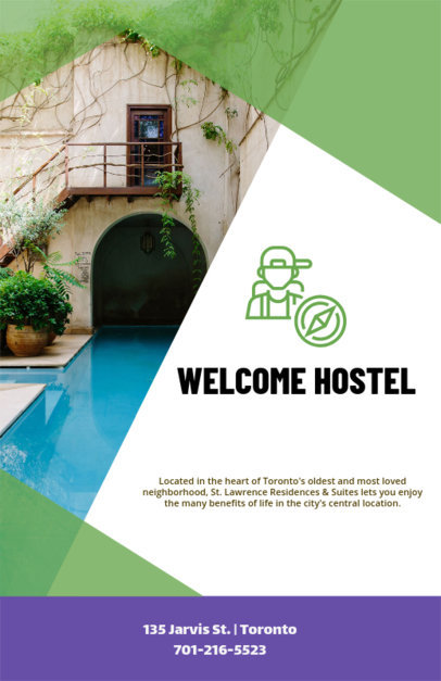 Placeit - Flyer Template to Design a Hotel Flyer