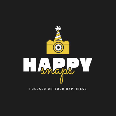 Placeit - Photo Cabins Rental Logo Creator Featuring a Camera with a ...