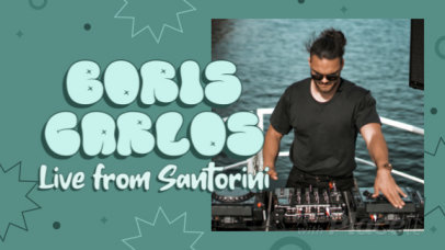 Placeit - Intro Video Creator with Text Animations for a Live DJ Event