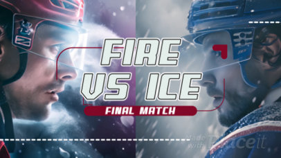 Placeit - Intro Video Maker with Animated Graphics for a Hockey Final ...
