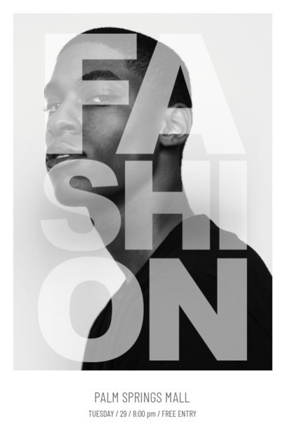 Placeit - Online Flyer Maker for Men's Fashion