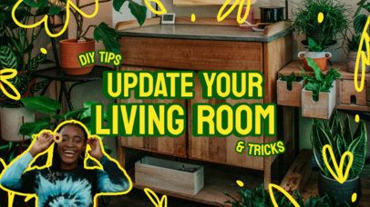 Placeit - YouTube Thumbnail Generator for DIY Tips to Renovate a Living ...