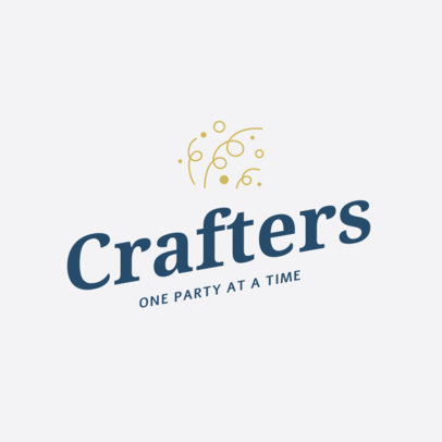 Placeit - Online Logo Maker for a Party Supplies Store with a Festive Icon