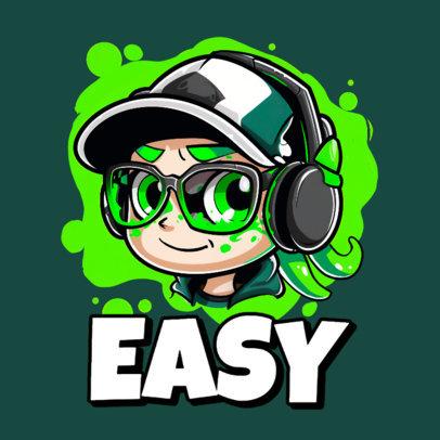 Placeit - Twitch Emote Maker Featuring a Boy Character Inspired by an ...