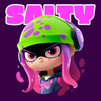 Placeit - Illustrated Twitch Emote Generator Featuring Ink War Game ...