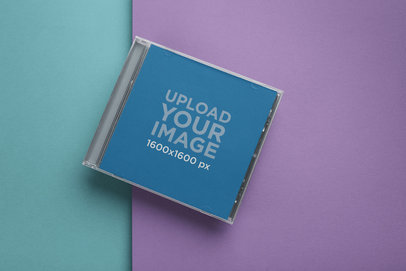 Placeit - CD Cover Mockup