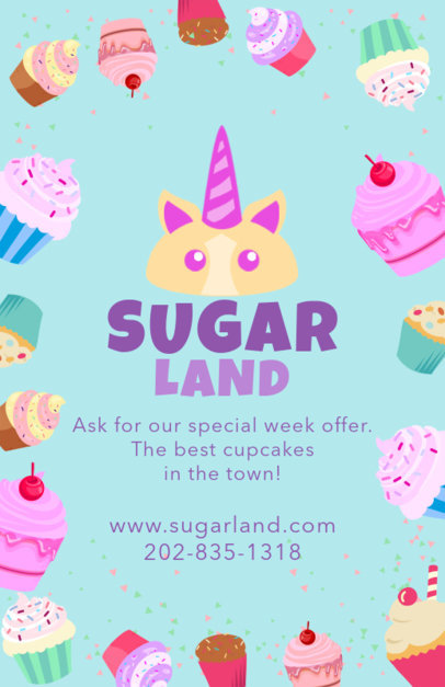 Placeit - Sweet Flyer Maker for Bakery