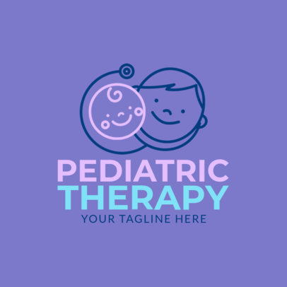Placeit - Pediatric Therapy Logo Design Template