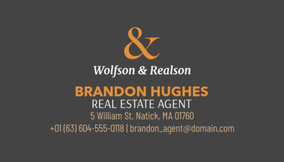 Placeit - Licensed Realtor Business Card Template