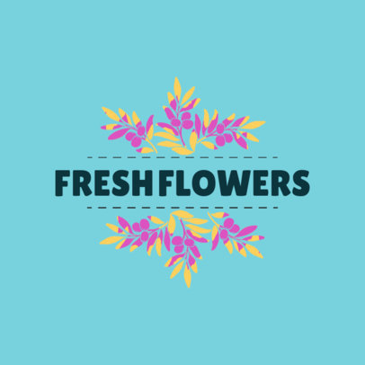 Placeit - Fresh Logo Maker for Flower Shop