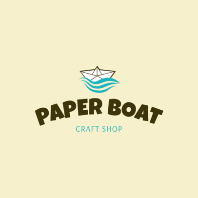 Placeit - Paper Crafts Online Logo Maker