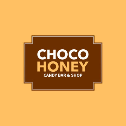 Placeit - Candy Shop Logo Maker for a Chocolate Company