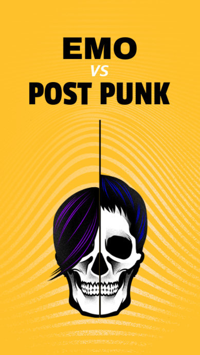 Placeit - Emo and Post Punk Poll Story Template for Instagram