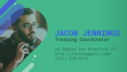 Placeit - Human Resources Training Business Card Maker