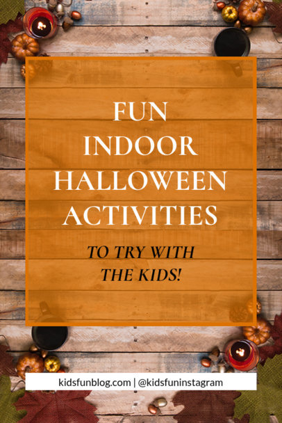 Placeit - Halloween Activity Tips Pinterest Post Maker