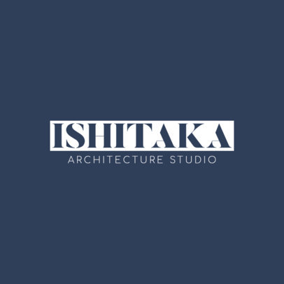 Placeit - Architecture Studio Logo Design Template