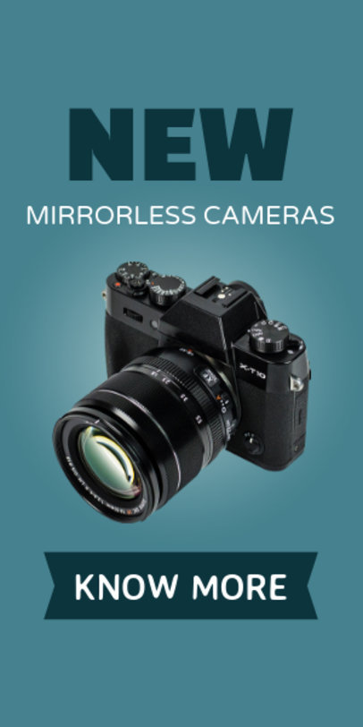 Placeit - Photography Cameras for Sale Ad Template