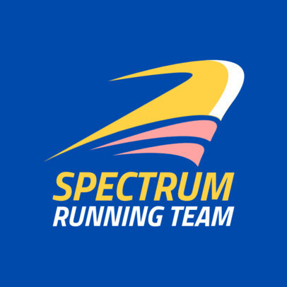 Placeit - Running Team Logo Creator for Track and Field
