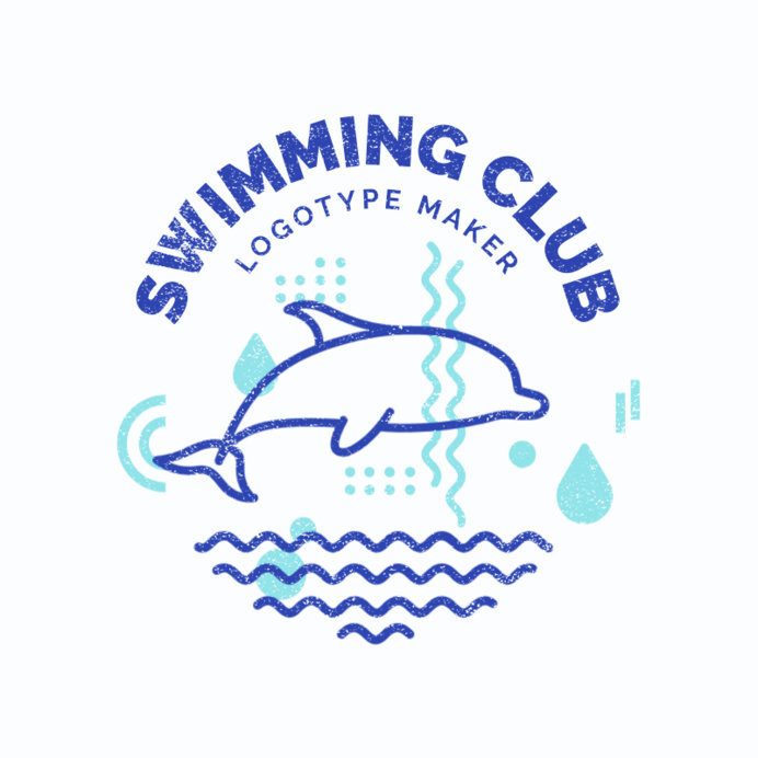 Placeit - Swimming Logo Maker for Swim Clubs