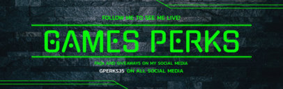 Placeit - Streaming Banner for Twitch Channel