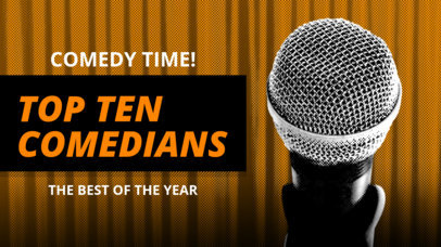 Placeit - Comedy YouTube Channel Thumbnail Maker