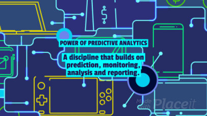 Placeit - Content Teaser Slideshow Maker with Tech Animations