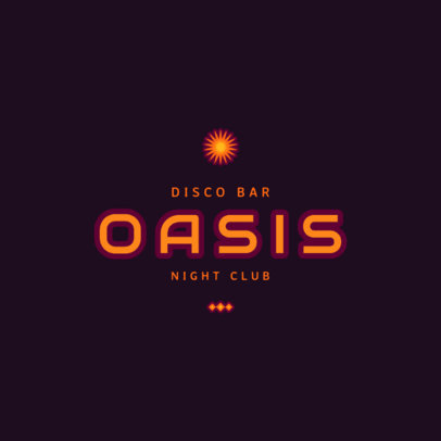 Placeit - Night Club Logo Template