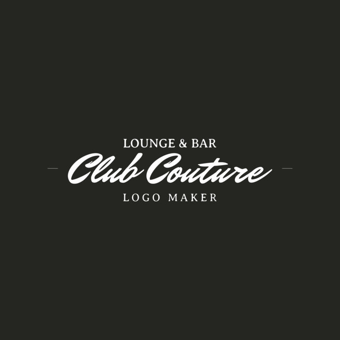Placeit - Logo Maker for a Bar and Lounge