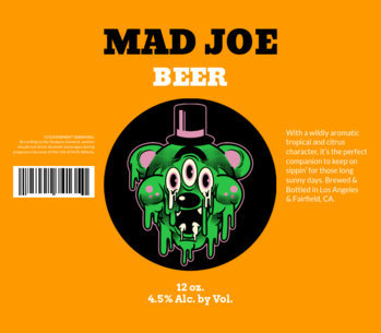 Placeit - Beer Label Template with Funny Graphic