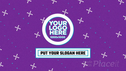 Placeit - Intro Maker with a Retro Logo Animation