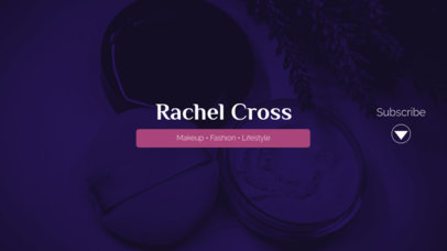 Placeit - YouTube Banner Maker for Lifestyle Channels