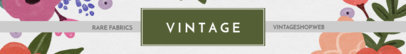 Placeit - Etsy Shop Banner Maker for a Vintage Store