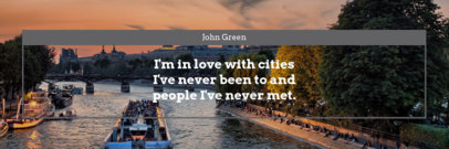 Placeit - Twitter Header Template for a Quote