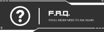 Placeit - FAQ Twitch Panel Template