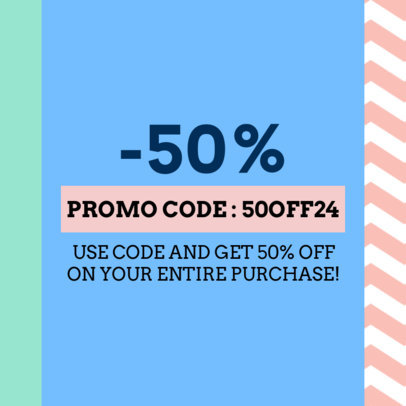 Placeit - Online Coupon Design Template for Gift Codes