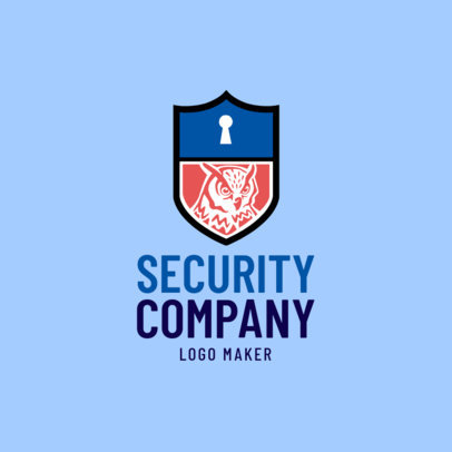 Placeit - Security Company Logo Maker with Owl Icon