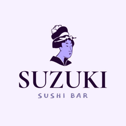 Placeit - Japanese Restaurant Logo Maker for a Sushi Bar