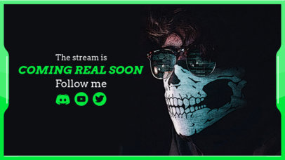 Placeit - Twitch Overlay Template for a Coming Soon Screen with a ...