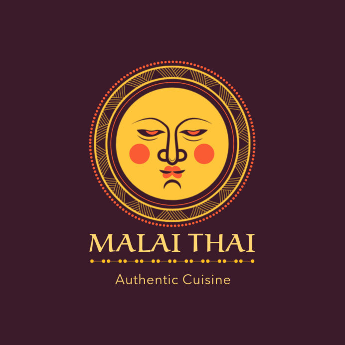 Placeit - Modern Thai Food Logo Generator