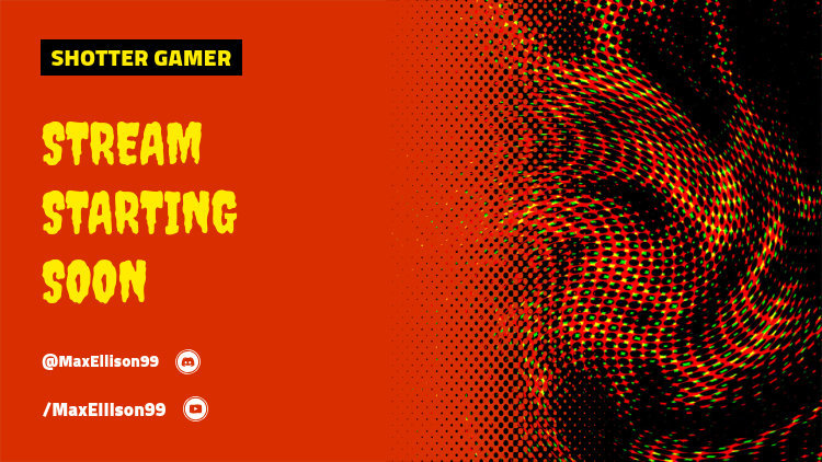 Placeit - Stream Starting Soon Overlay Maker for a Twitch Account