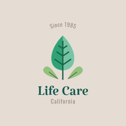 Placeit - Life Care Logo Maker with Organic Graphics