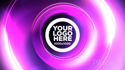 Placeit - Abstract and Colorful Logo Reveal Video Maker