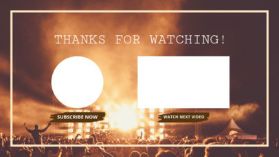 Placeit - Elegant YouTube End Card Maker for Vloggers
