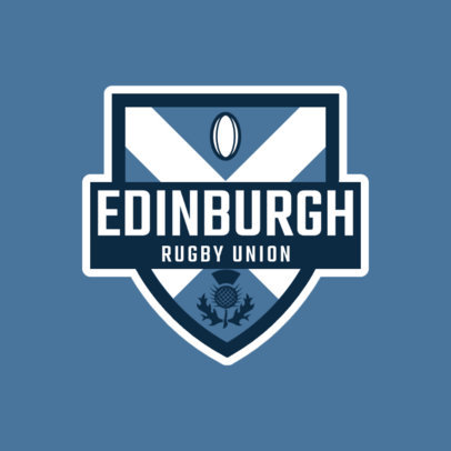 Placeit - Rugby Logo Generator for a Rugby Union