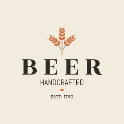 Placeit - Handcrafted Beer Logo Maker